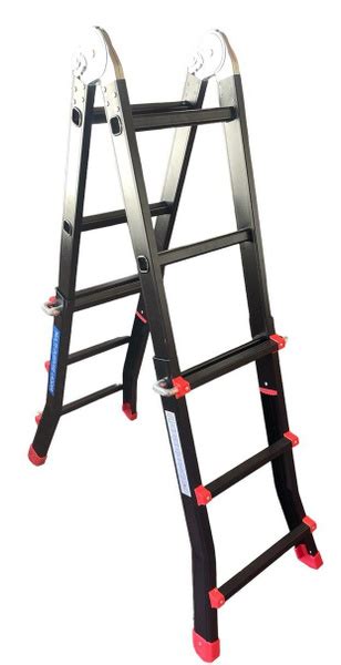 Лестница телескопическая Nord Muitblack122, количество секций: 2 ...