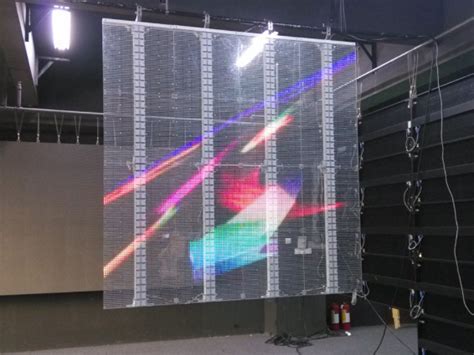 LED透明显示屏P10什么意思常见的型号类型