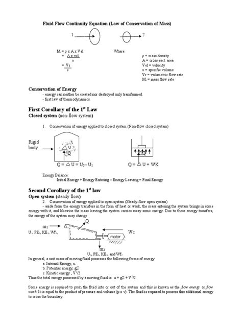 Fluid Flow Continuity Equation Part 3 Pdf Fluid Dynamics Turbine