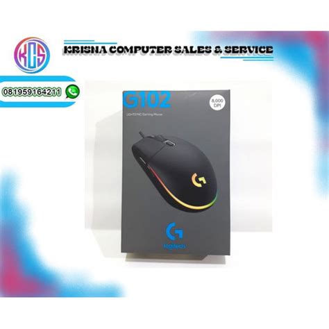Jual MOUSE GAMING LOGITECH G102 ORIGINAL Kota Denpasar Krisna Computer Acc Tokopedia