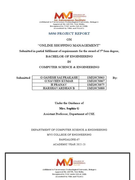 Mini Project Report Pdf Software Testing Unit Testing