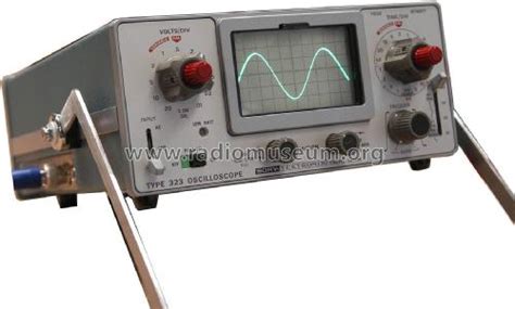 Portable Oscilloscope 323 Equipment Sony Tektronix Tokyo Build