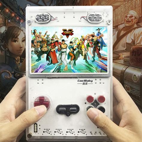 DIY Raspberry Pi Game Pad Handheld GameHat With 5 Inch HD IPS Display Gameberry With Raspberry