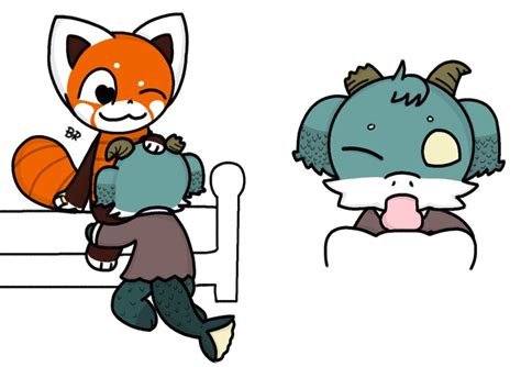 Rule 34 1boy 1futa Anthro Blowjob Brainrotter101 Capricorn Caprine