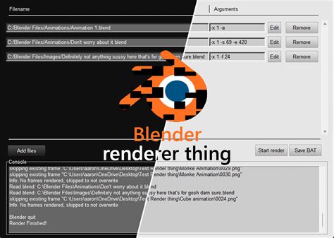 Blender Renderer Thing The Command Line Renderers Wet Dream Come True