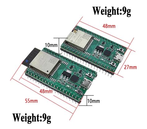 Wholesale Esp32 Devkitc Core Board Esp32 Development Board Esp32 Wroom 32d Esp32 Wroom 32u Green