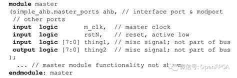 数字硬件建模systemverilog 通信总线建模 interface和modport csdn博客