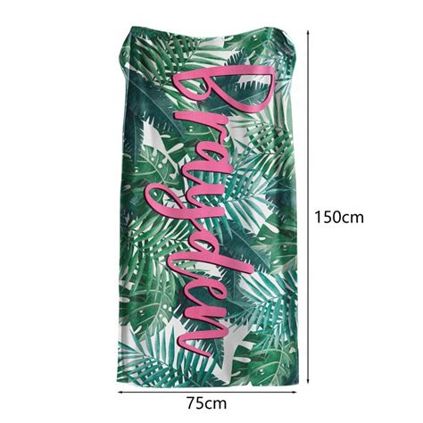 Badu Bg Устойчива на износване спа кърпа от супер фини влакна за баня Удобна на допир