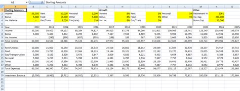 The Smart Nickel Retirement Planning Excel Sheet
