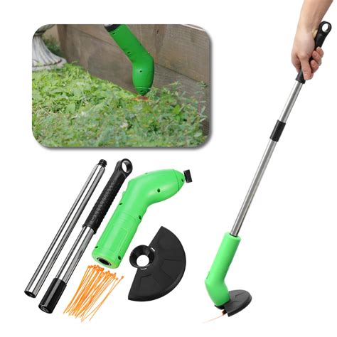 Portable Cordless Grass Trimmer Cutter Mower Lawn Vicedeal