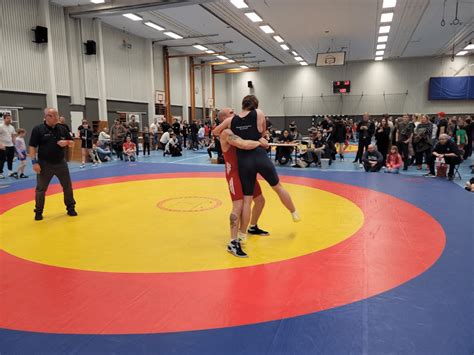 Nybörjartävling I Brottning Genomförd I Tyringe