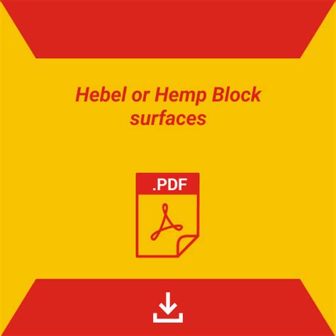 Hebel Or Hemp Block Surfaces Scientific Waterproofing Products