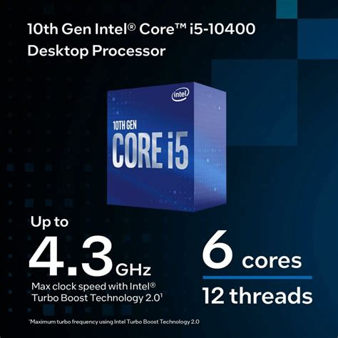 Intel Core I5 10400 Desktop Processor Review