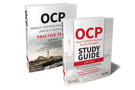 OCP Oracle Certified Professional Java SE 17 Developer Certification Kit Bol