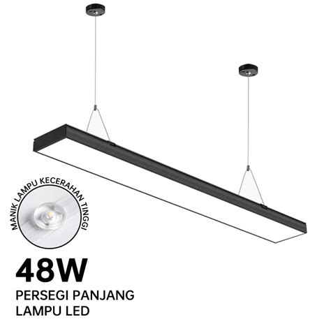 Jual Lampu Led Persegi Panjang W Tabung Lampu Putih Super Terang Cm Shopee Indonesia