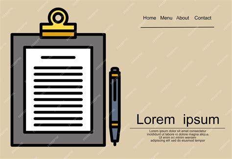 Premium Vector Checklist Line Icon Clipboard With Checkmarks