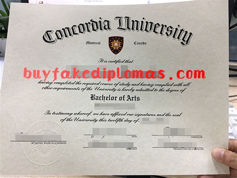 Fake Concordia University Degree Buy Fake Diplomas High School College Degrees Fake