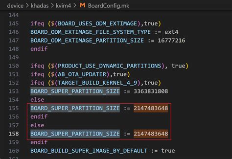 How To Manage Boardconfig Mk File Define Different Module Size Technical Support Khadas
