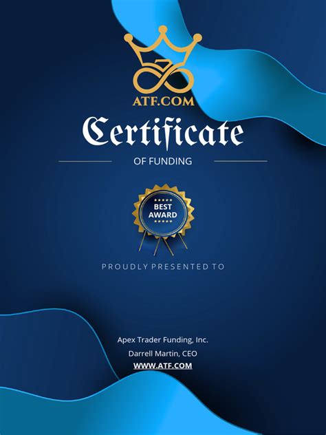 Certificate Apex Pdf