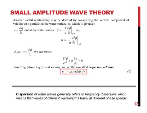 chapter 3 linear wave theory and wave propagation pdf