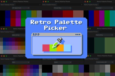 Retro Palette Picker Add Ons Unity Asset Store