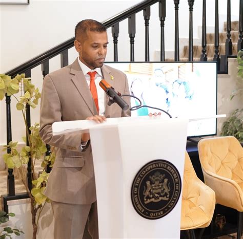 The Observance Of Guyanas Education And Literacy Month In Qatar