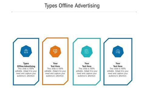 Types Offline Advertising Ppt Powerpoint Presentation Slides Mockup Cpb Presentation Graphics