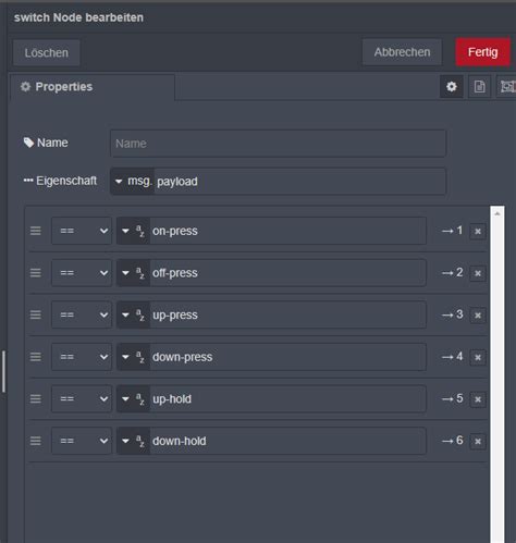Using Hue Dimmer To Brighten And Dim Light With Node Red Via