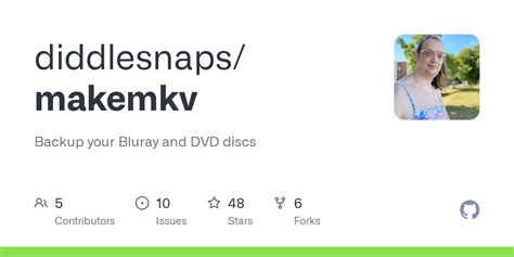 Github Diddlesnaps Makemkv Backup Your Bluray And Dvd Discs