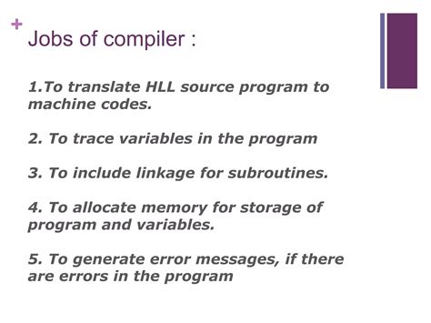 language translator compiler pptx