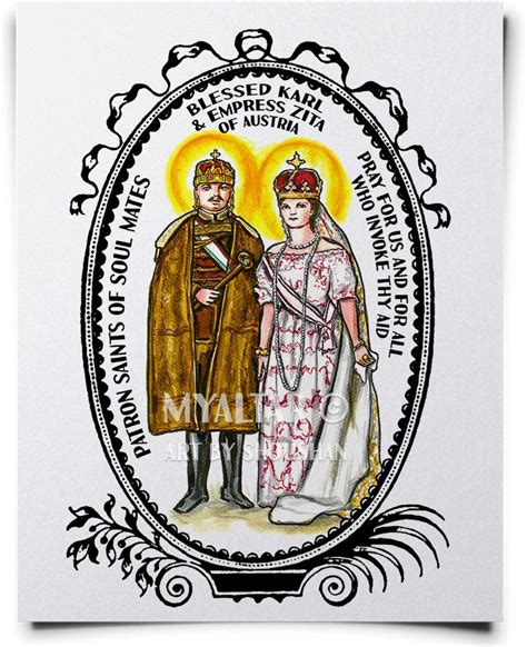 My Altar Blessed Karl And Empress Zita Of Austria Patrons Of