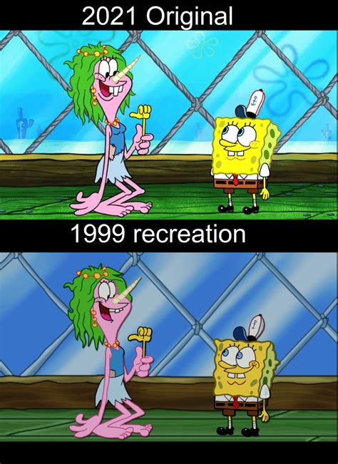 Redoing Modern Spongebob Screenshots In The Old Style And Vice Versa R Spongebob