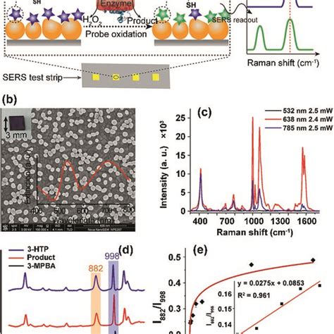 Quantitative Sers Detection Of Metabolites On A Non Uniform Plasmonic Download Scientific