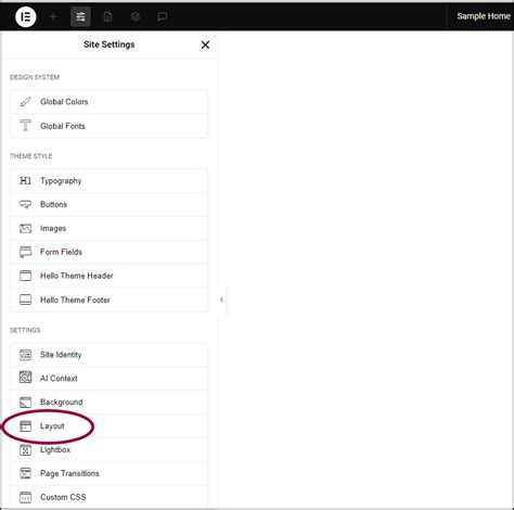 Use The Elementor Canvas Page Layout Elementor