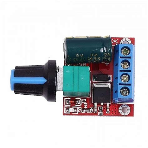 A PWM Adjustable DC Motor Speed Control Switch Module At Piece Development Board In New