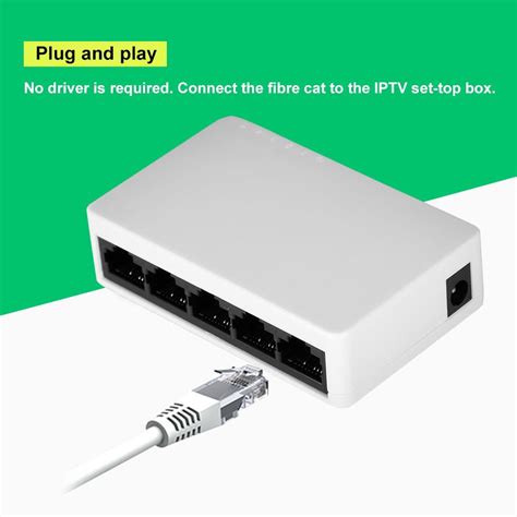 Domqga Mini Ethernet Switch Switch Mini Port Fast Ethernet MB Full Half Duplex Self