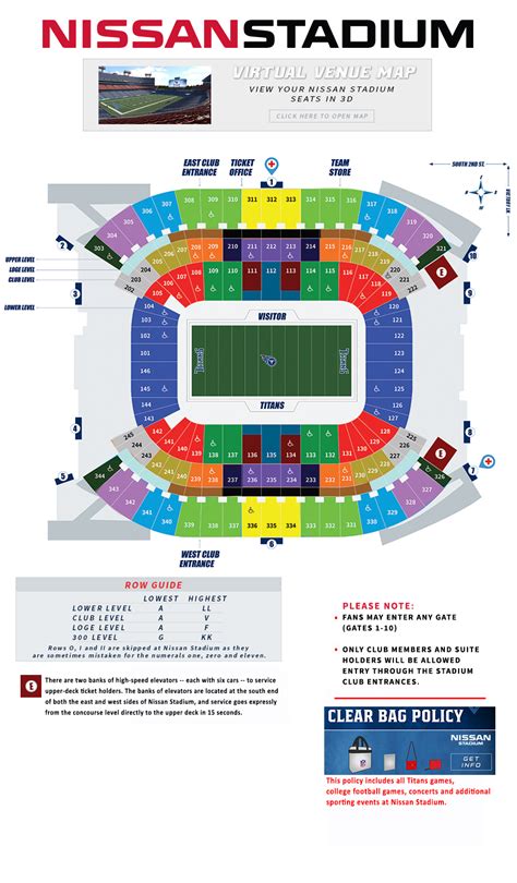 Nissan Stadium Virtual Seating Chart Pe