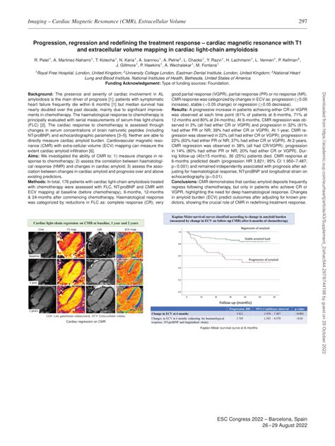 Pdf Progression Regression And Redefining The Treatment Response Cardiac Magnetic Resonance