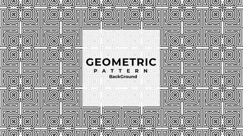 Premium Vector Abstract Geometric Seamless Shape Linear Pattern Background