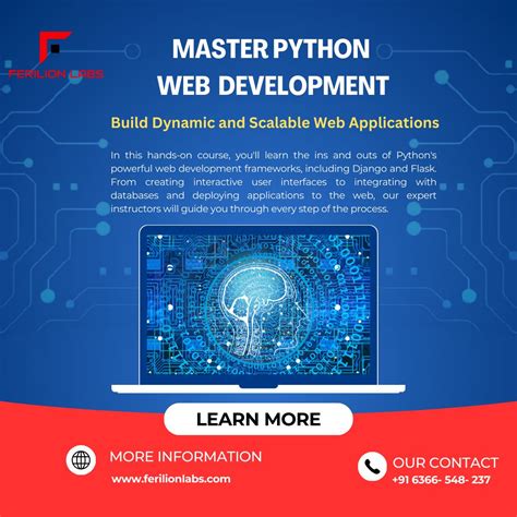 Ferilion Labs On Linkedin Pythonwebdevelopment Flask Django Webapplications