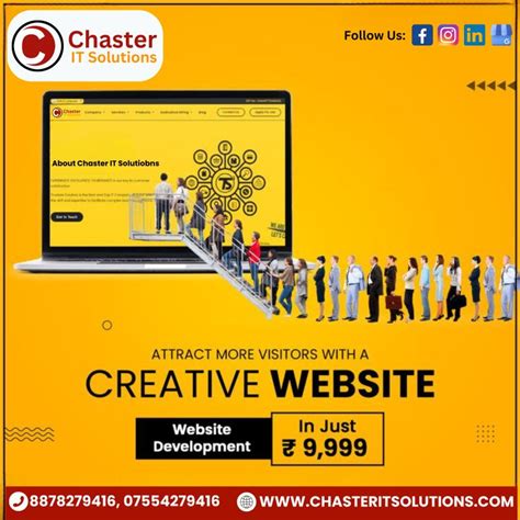 Chaster It Solutions Pvt Ltd On Linkedin Websitedevelopmentcompany Websitedevelopment