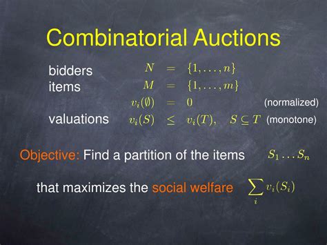 Ppt Bayesian Combinatorial Auctions Powerpoint Presentation Free Download Id 554444
