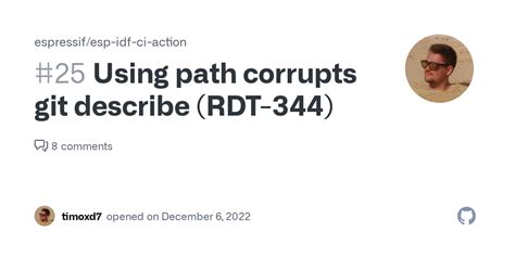 using path corrupts git describe rdt 344 · issue 25 · espressif esp