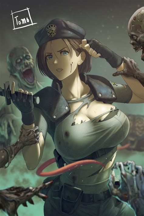 Jill Valentine Resident Evil Drawn By Tomo Eokaiteru Danbooru
