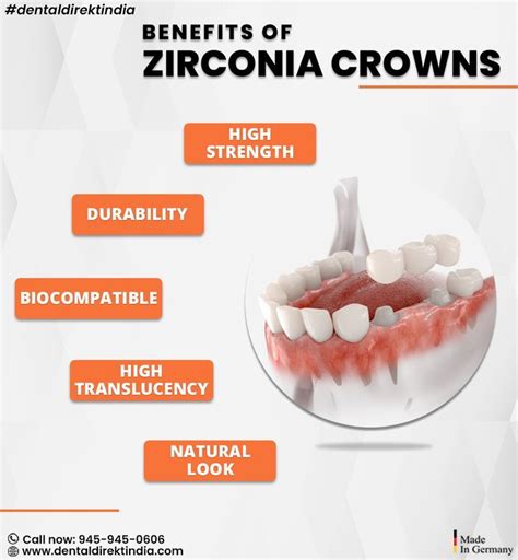 Achieve A Beautiful Smile With Zirconia Crowns Types Of Dental Crowns