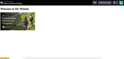 How To Center An Image In Html And Css Bannerbear