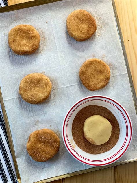 Gourmet Snickerdoodle Cookies Heathers Homemade Kitchen