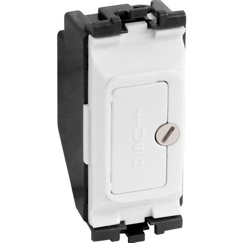MK Grid Plus Accessory Module 13A Fuse Module Toolstation