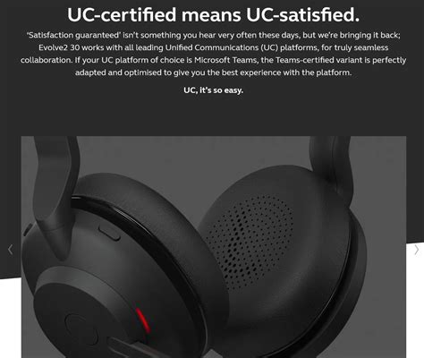 Jabra Evolve2 30 SE MS Stereo Jabra Online Malaysia Store