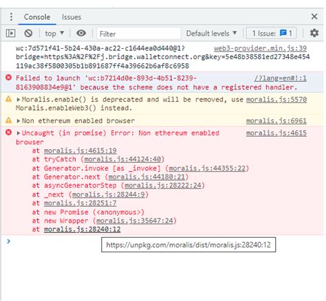 [solved] walletconnect mobile does not have a registered handler